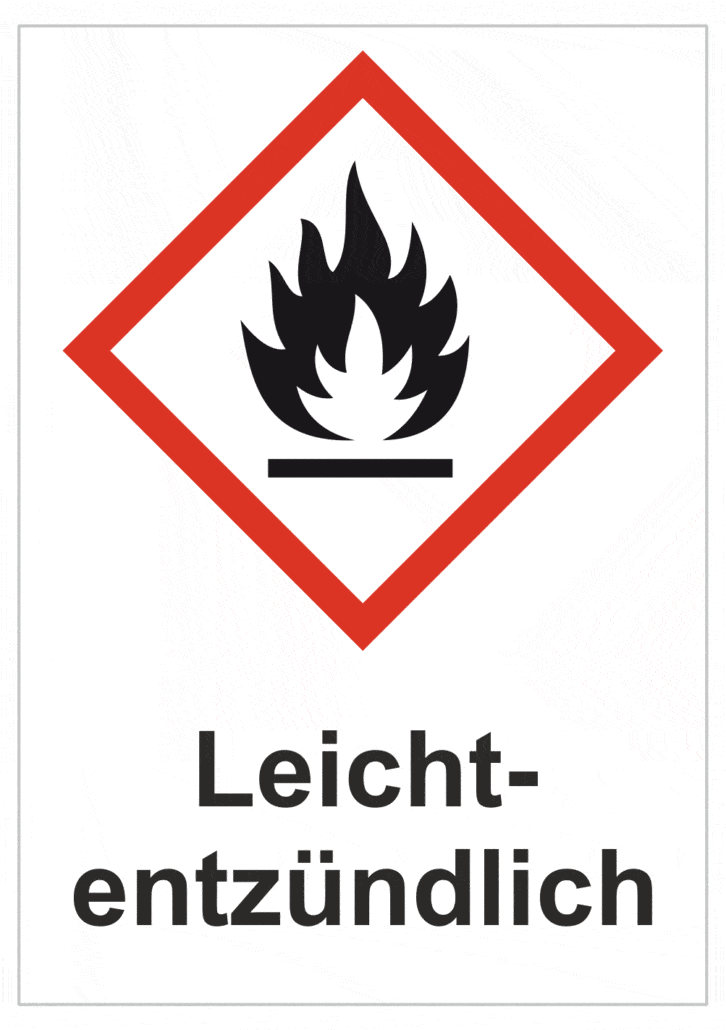 Leicht-entzündlich | KRIŽAN - safetyshop