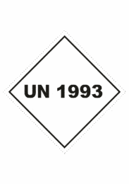 UN 1993 – horľavé kvapaliny | KRIŽAN - safetyshop